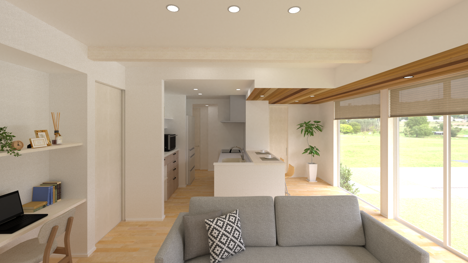 【要予約】10月19,20日 完成見学会『家事動線が充実！2LDK平屋の家』 ｜ 栃木県宇都宮市の工務店 薄井工務店